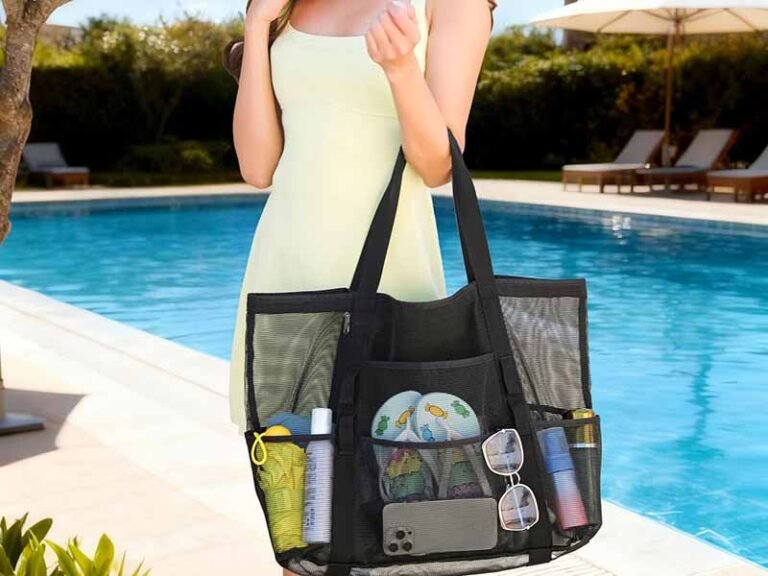 Mesh Materials for Beach Bags: Nylon Mesh vs Polyester Mesh vs PVC Mesh